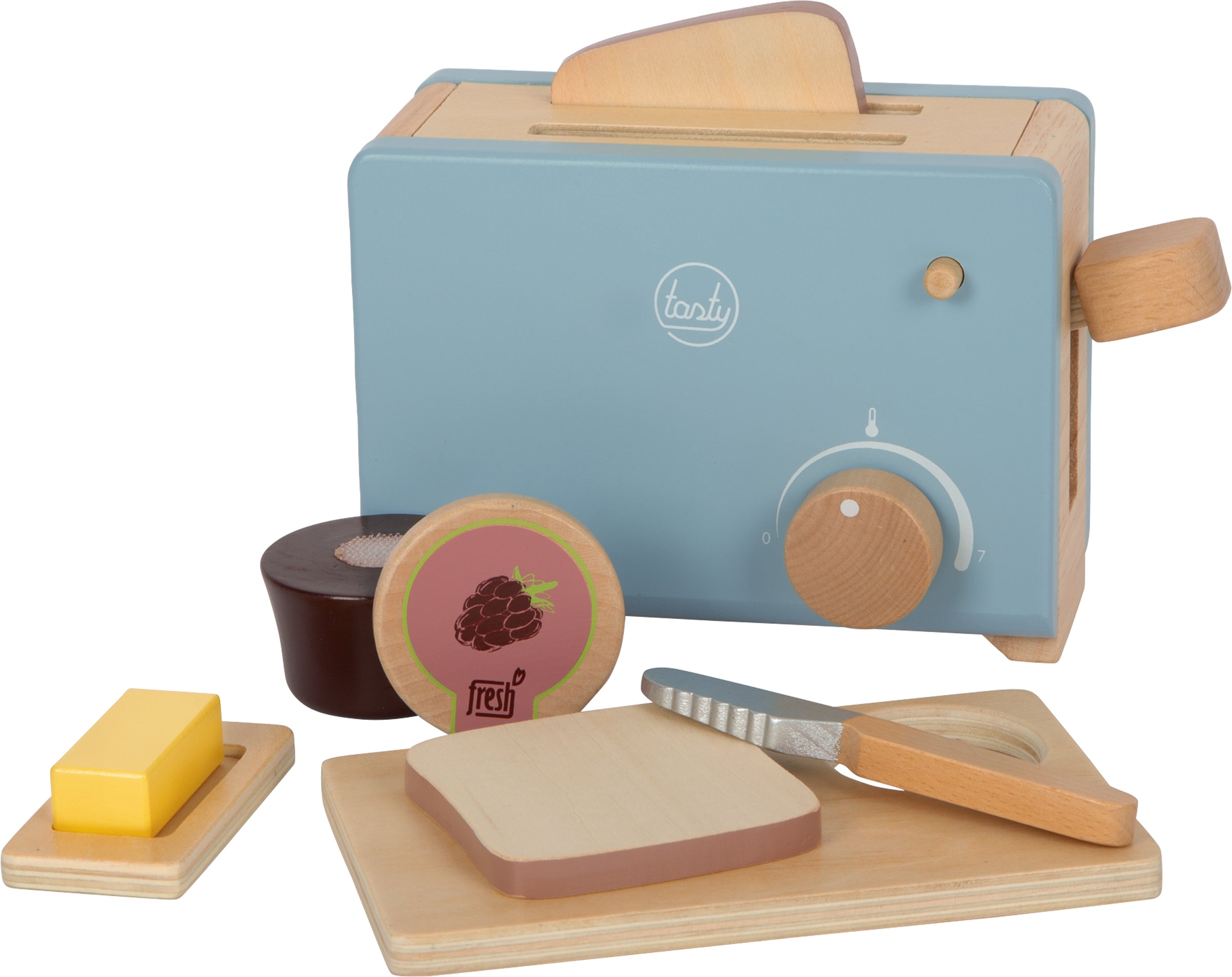 Wooden Toaster-Set „tasty“ – SEZONALL